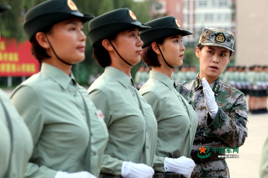 Female Honor Guards Train For Military Parade Debut 1 14
