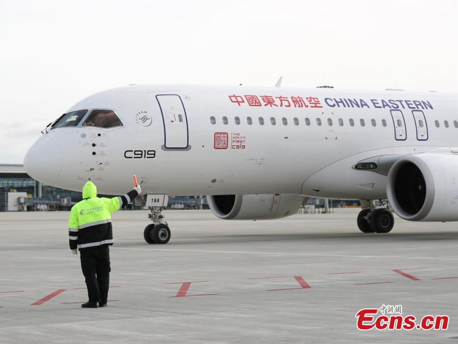China's C919 continues verification flight to Qingdao