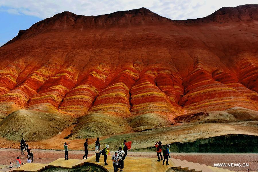 Zhangye Danxia Landform Hd Download Zhangye Danxia Landform Tripsical Wallpaper ...