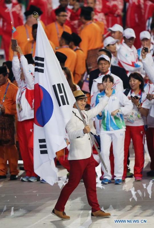 Hightlights from Incheon Asian Games opening ceremony(12/15 ...