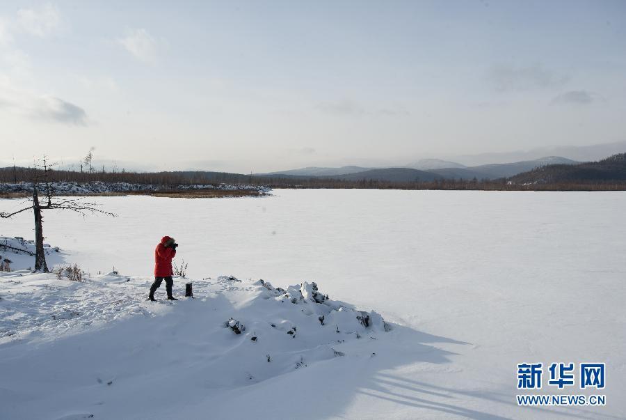 Scenery of snow shrouded Aer Mountain in Inner Mongolia(1/7 ...