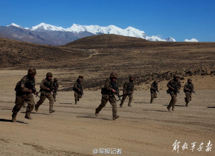 PLA conducts tactical drill in Tibet(9/9) - Headlines, features, photo ...