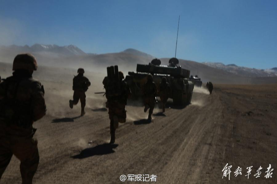 PLA conducts tactical drill in Tibet(3/9) - Headlines, features, photo ...