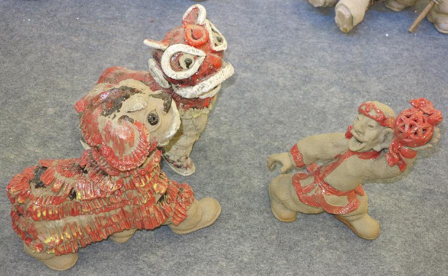Handcrafted mud statues displayed in Weifang(1/2) - Headlines, features ...