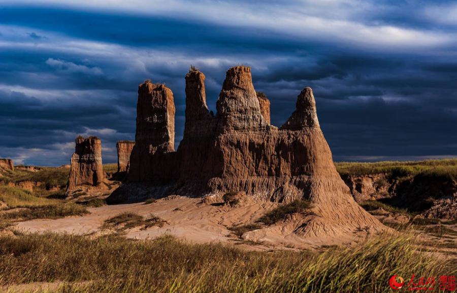 Marvelous landscape of earth forest in Datong(10/10)