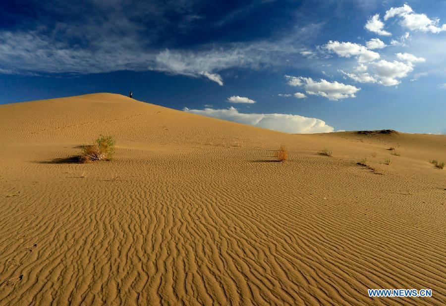 Tengger Desert in China's Liangzhou District(1/11)