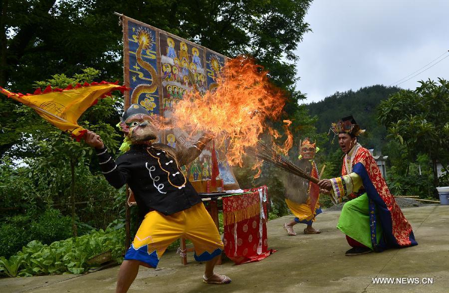Nuo Opera: entertainment and ritual for Tujia people (1/6)