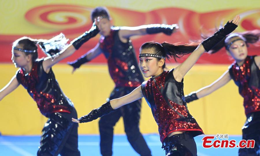 China Cheerleading Open held in Nanjing (6/7)