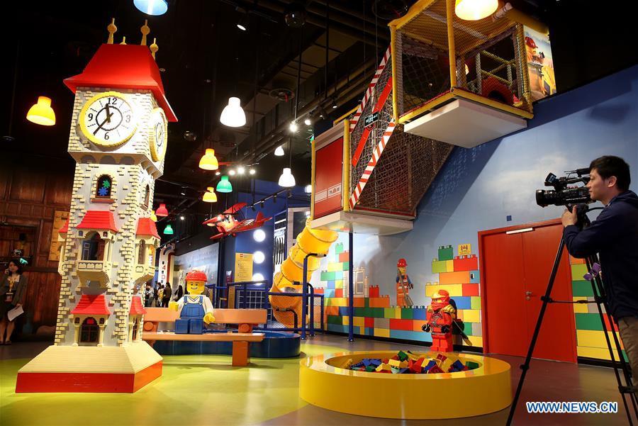 1st LEGOLAND Discovery Center begins trial operation in Shanghai(5/7)