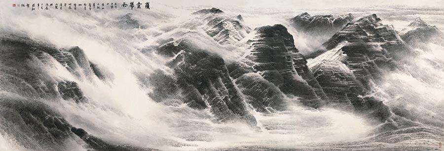 Lingnan-style paintings on show in Shanghai(5/6)