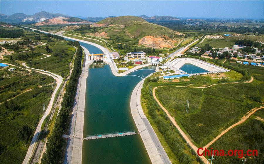 Aerial views of world's largest water transfer project(1/15)