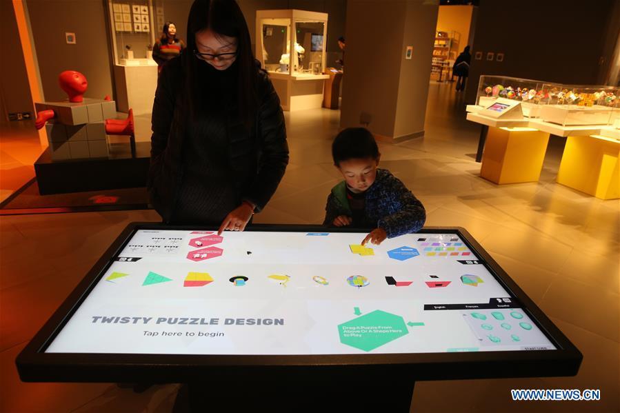 Exhibition of 'Beyond Rubik's Cube' held in Shanghai(4/8)