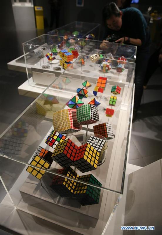 Exhibition of 'Beyond Rubik's Cube' held in Shanghai(6/8)