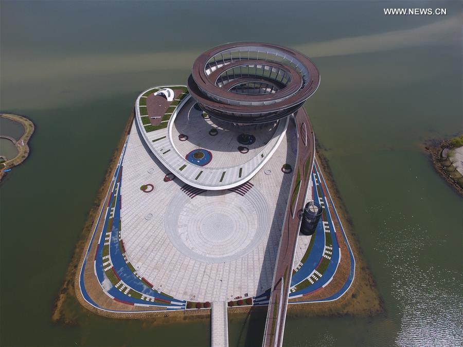 Spiral sightseeing platform to open to public in Changsha(1/9)