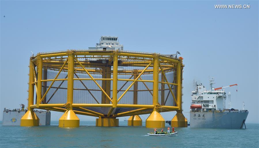 China delivers batch of ocean farming facilities to Norway(7/8)