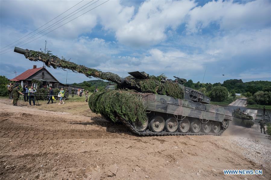 'Iron Wolf 2017' military exercise held in Lithuania (2/5)