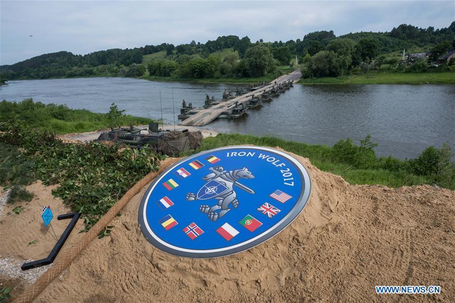 'Iron Wolf 2017' military exercise held in Lithuania (1/5)