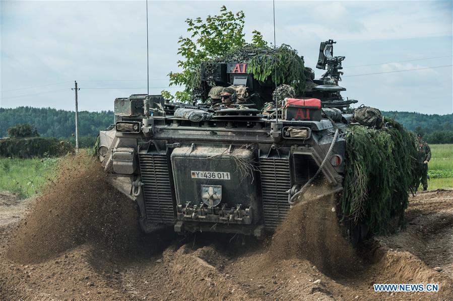 'Iron Wolf 2017' military exercise held in Lithuania (3/5)