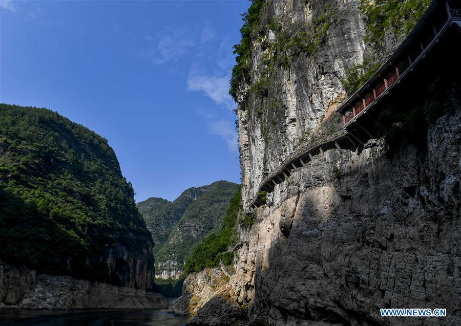 'Small Three Gorges' scenic area in SW China's Chongqing(12/14)