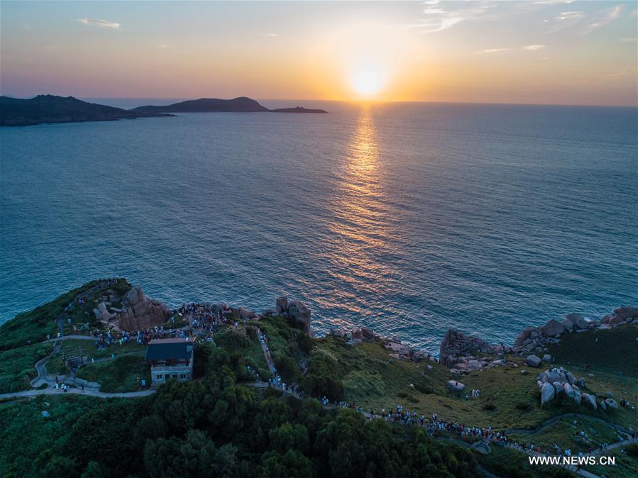 Scenery of Nanji islands in Zhejiang(1/13)