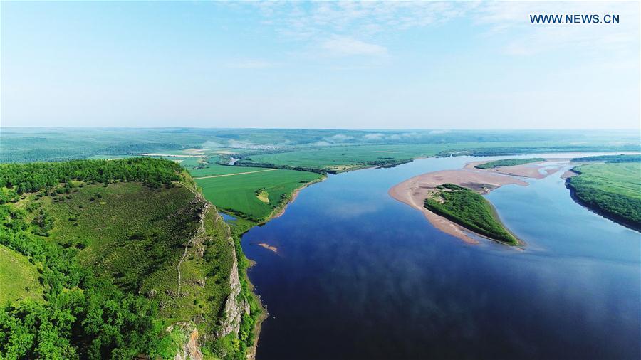 Scenery of Heilongjiang River in NE China(9/11)