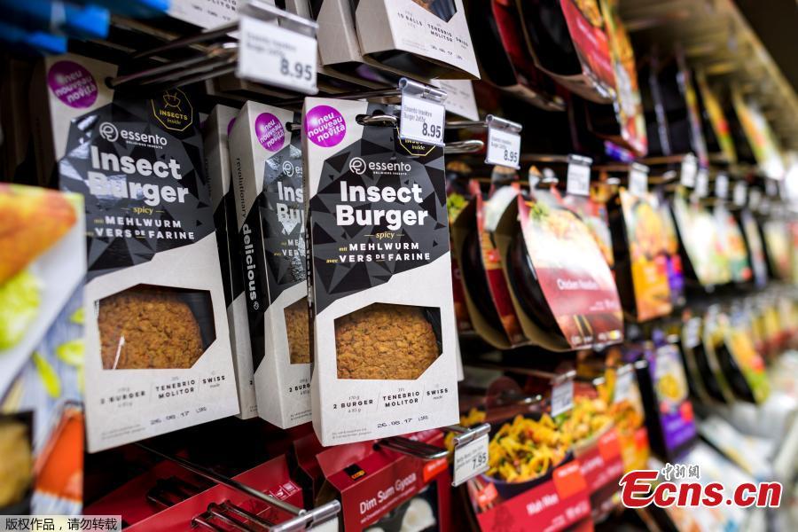 Insect burgers go on sale in Swiss supermarkets