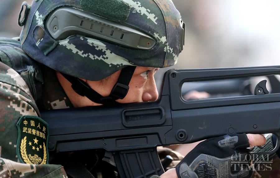 Close look at China's elite Falcon Commando Unit(3/7)