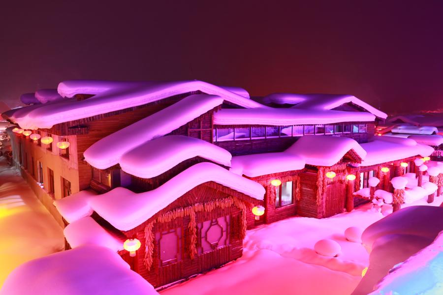 Snow Village, a fairy tale world in winter(1/5)