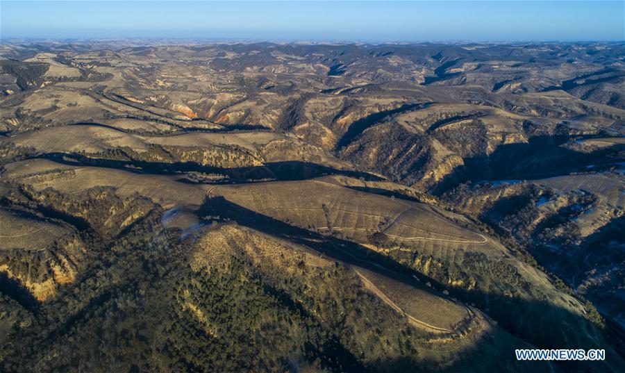 Longzhou Danxia landform in NW China(1/15)
