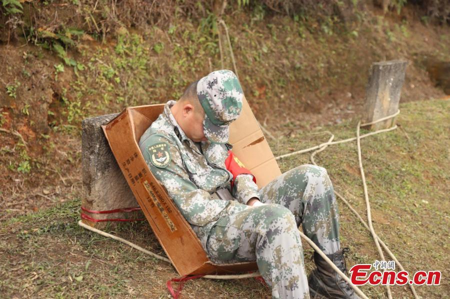 Soldiers make every minute count clearing landmines on China-Vietnam ...
