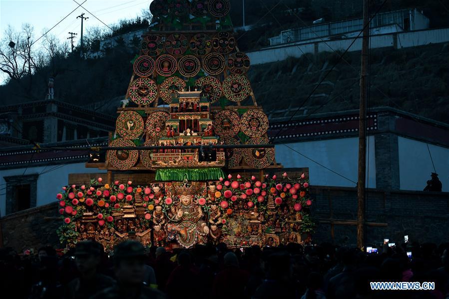 Butter sculpture exhibition held in NW China's Qinghai(8/8)