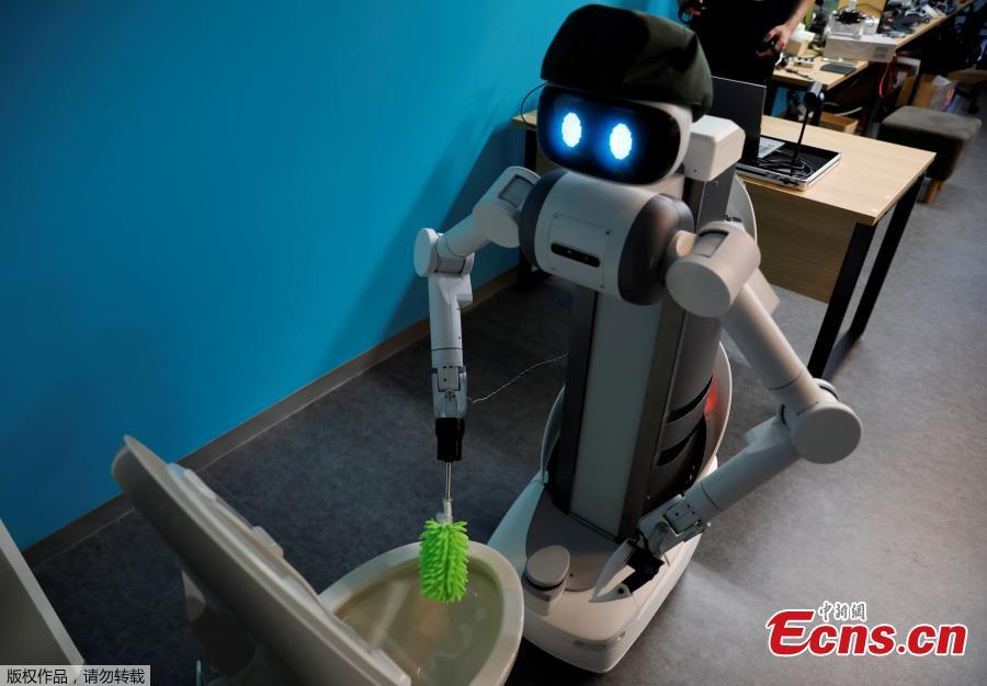 Robot built for Japan’s aging workforce finds coronavirus role