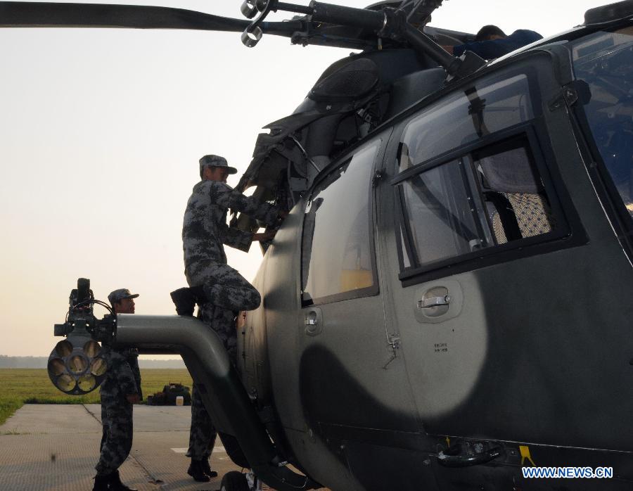 China carries out 1st reconnaissance mission in joint military drills ...