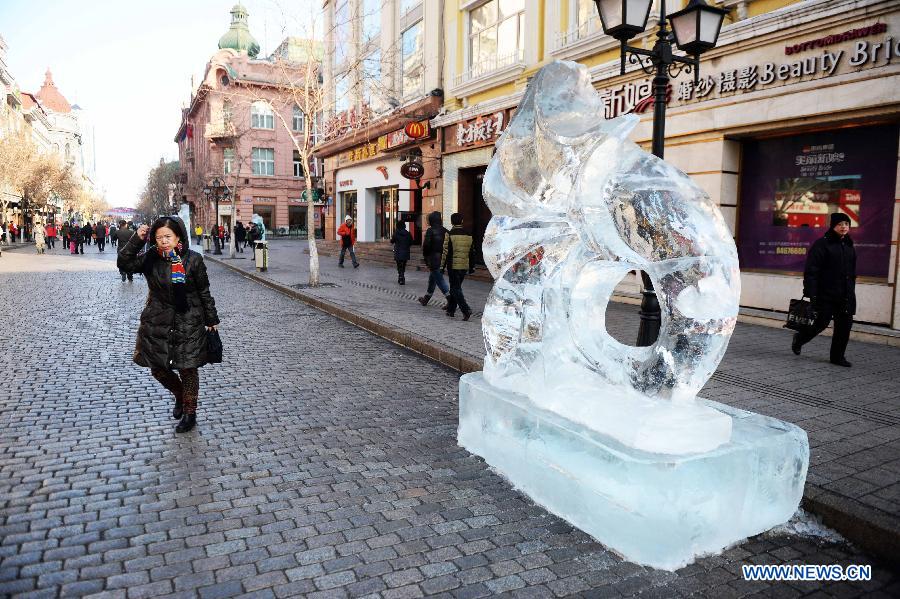 People enjoy ice and snow sceneries in Harbin (8/9) - Headlines ...