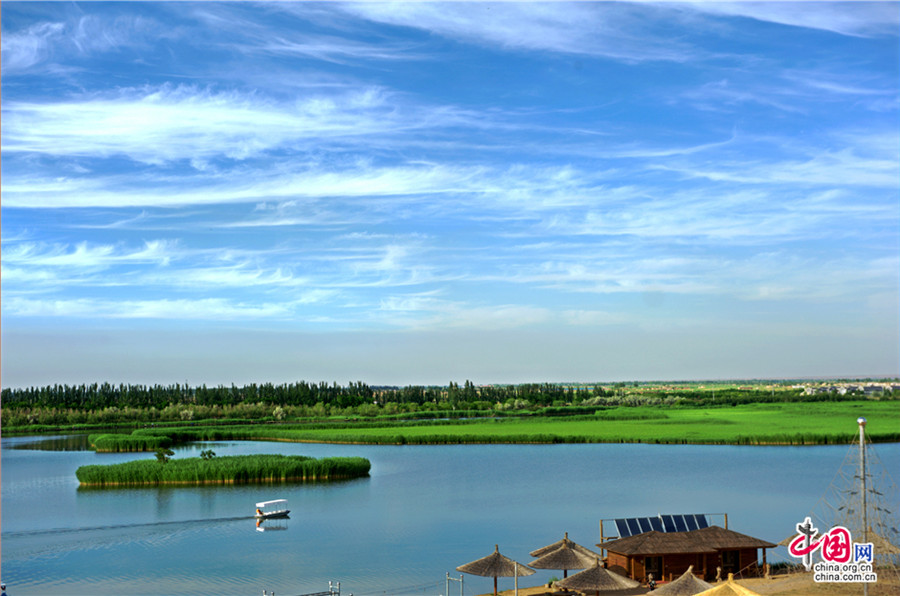 Amazing Mingcui Lake in China's Yinchuan (1/6) - Headlines, features ...