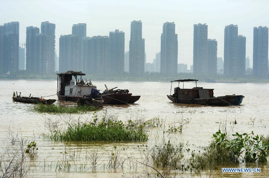 Flood peak of Xiangjiang River passes through Changsha (4/5 ...